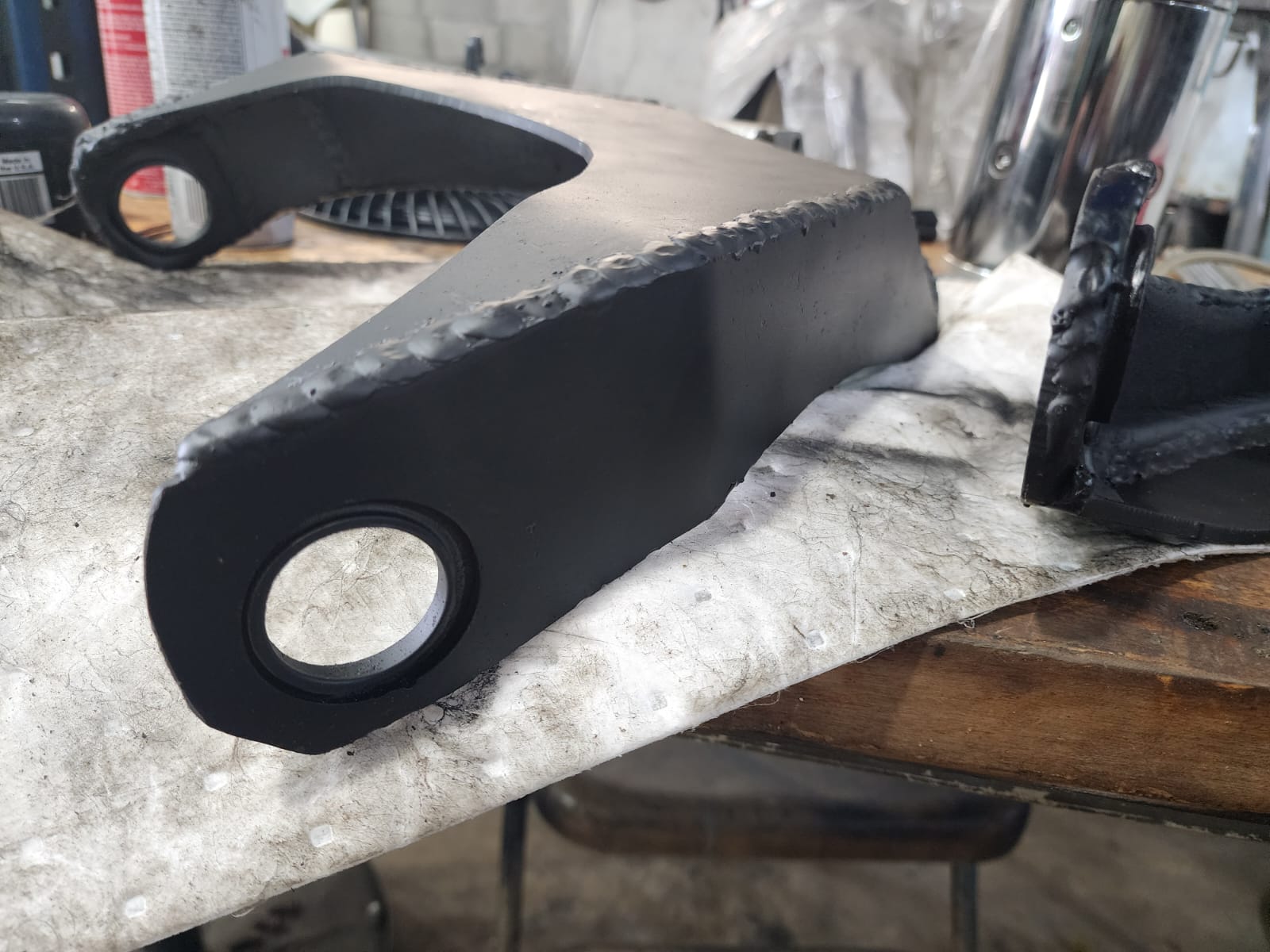Big Body Upper A-Arms Reinforced with 2″ Extension (Black) – Hoppers ...