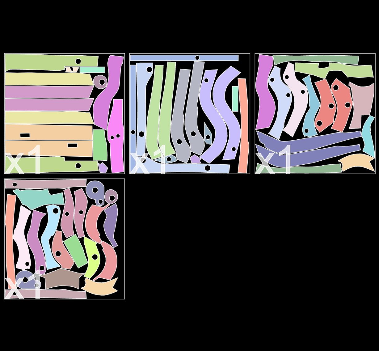 78-96 B-Body Complete Weld-In FULL Frame Wrap Reinforcement DIY Kit ...