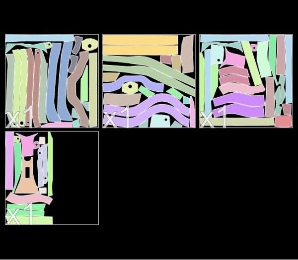 59-64 Chevy Impala X Frame Complete FULL Frame Wrap (Canadian or US ...