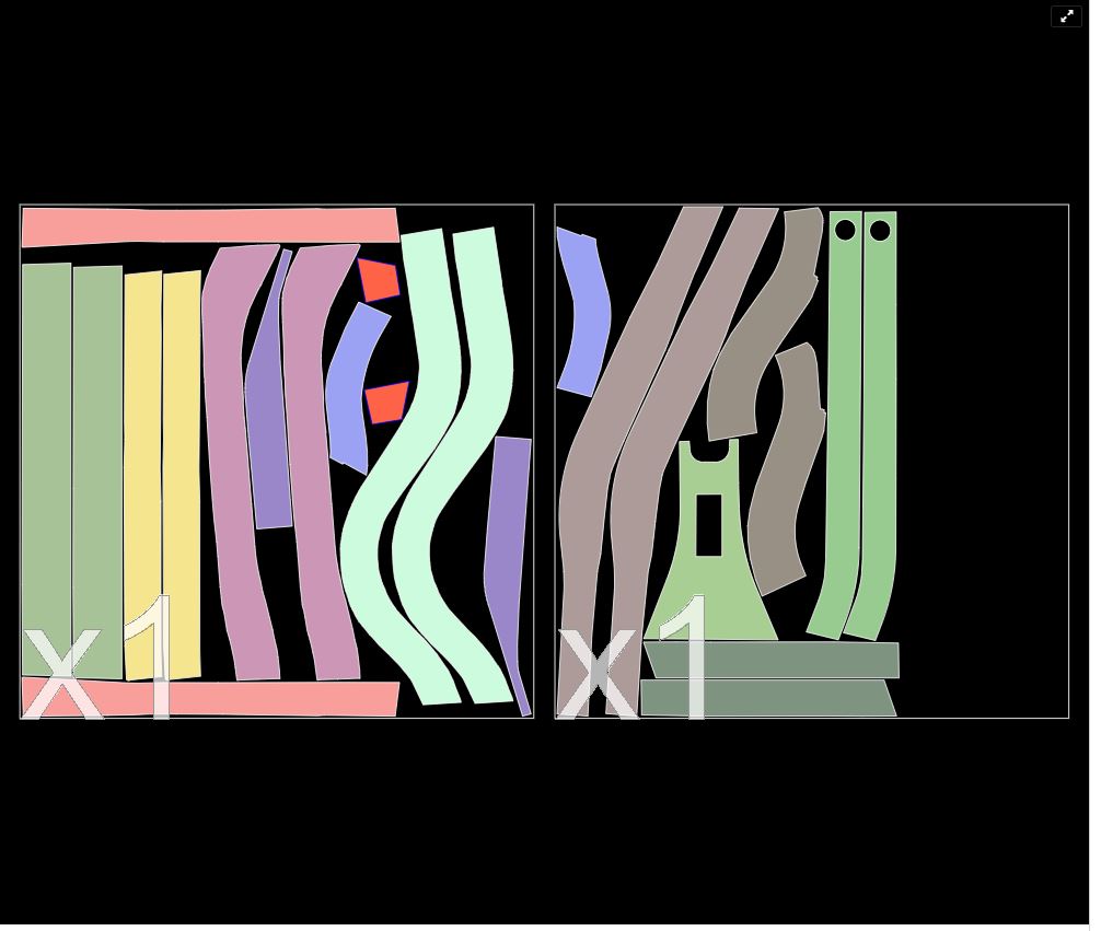 59-64 Chevy Impala X Frame Complete PARTIAL Frame Wrap – REAR (Canadian ...